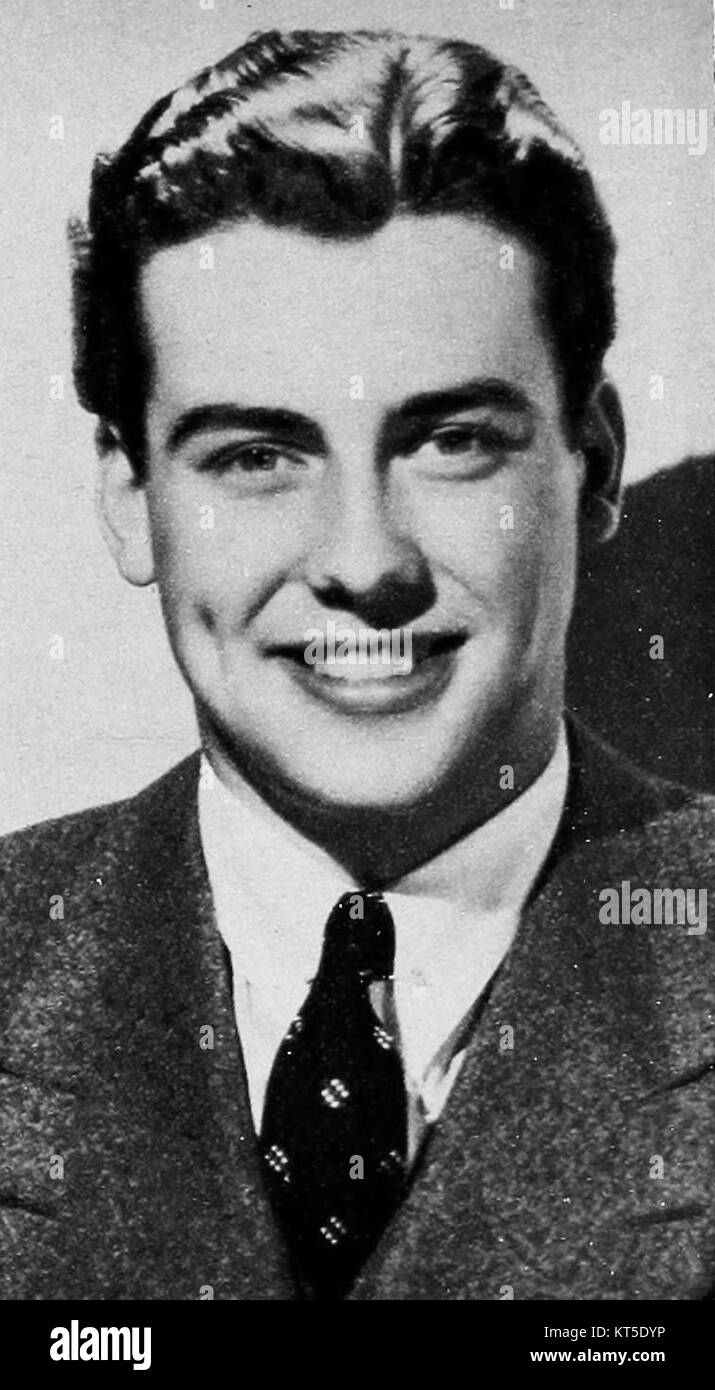 Richard Greene - Modern Screen, September 1938 02 Stock Photo - Alamy