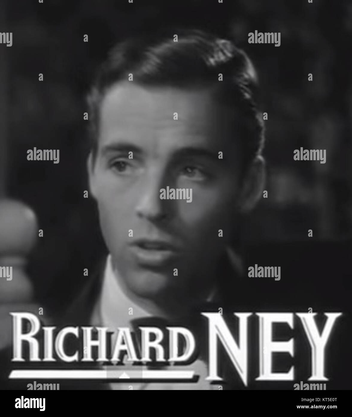 Richard Ney, an actor known for his work in film and television, is ...