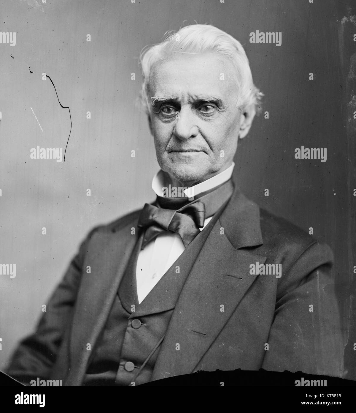 Richard W. Thompson, depicted in a Brady-Handy photograph, was a ...