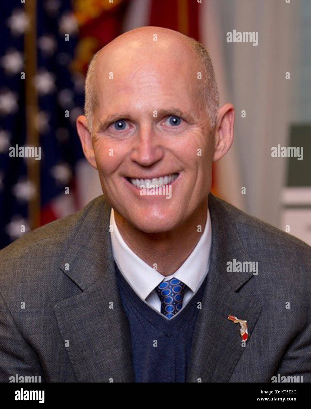 Rick Scott (cropped Stock Photo - Alamy