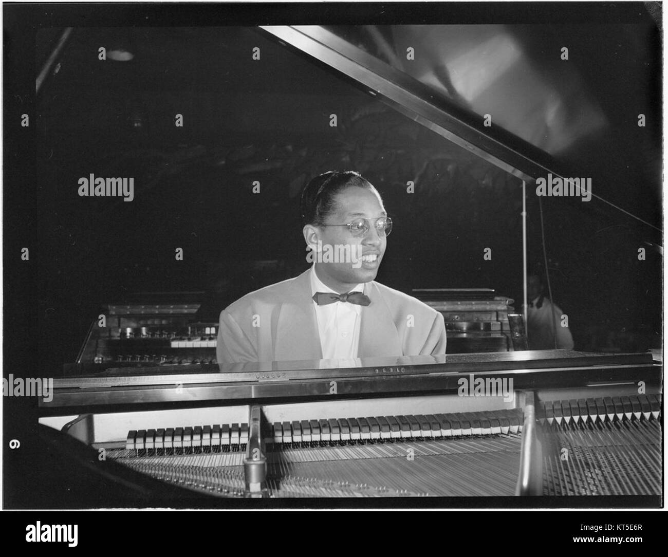 This portrait of Billy Taylor, a famous American jazz pianist, was ...