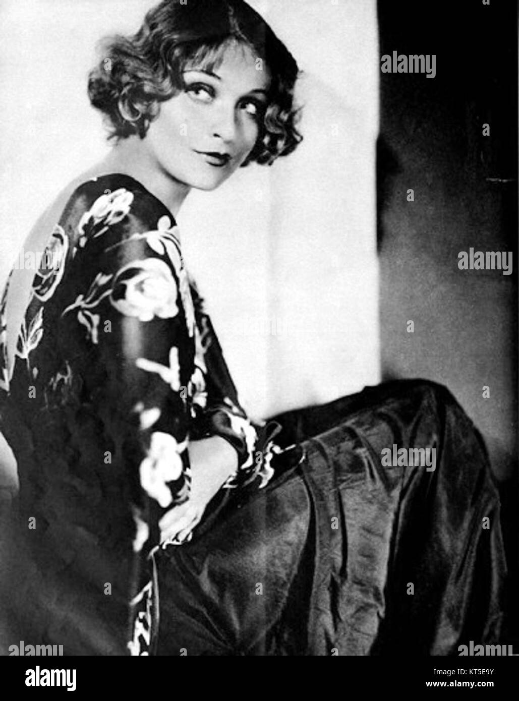 This image features Anna Sten, a Soviet-born actress known for her ...