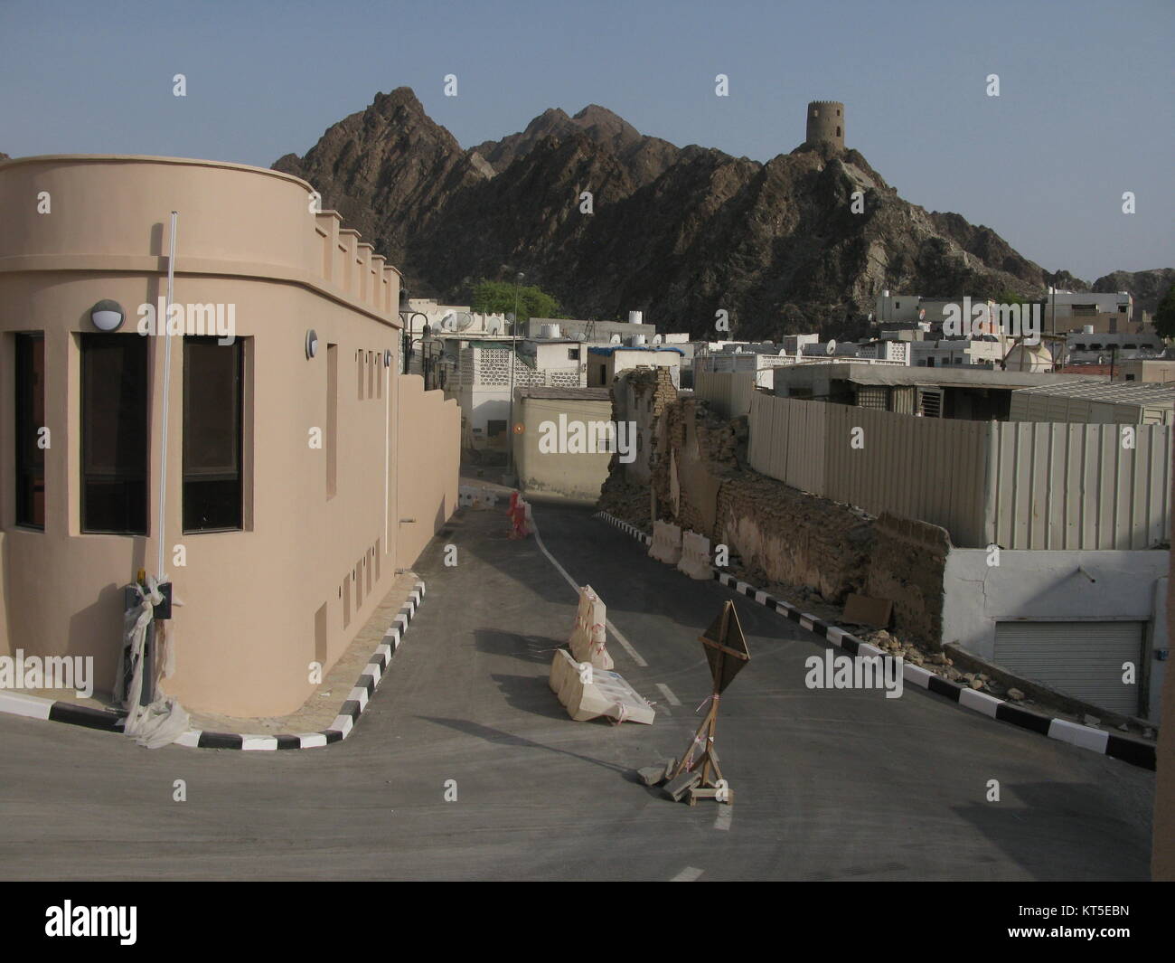 Mud forts, Muscat, Oman Stock Photo - Alamy