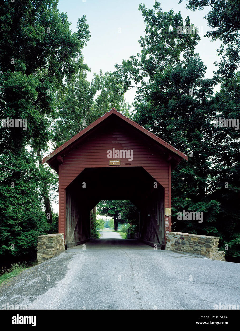 The Roddy Road covered bridge, located near Thurmont in Frederick ...