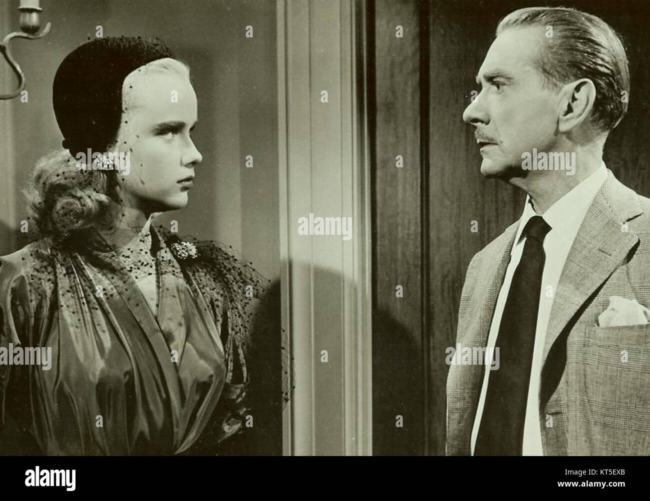 A promotional image from the 1952 film 'Dreamboat', featuring Anne ...