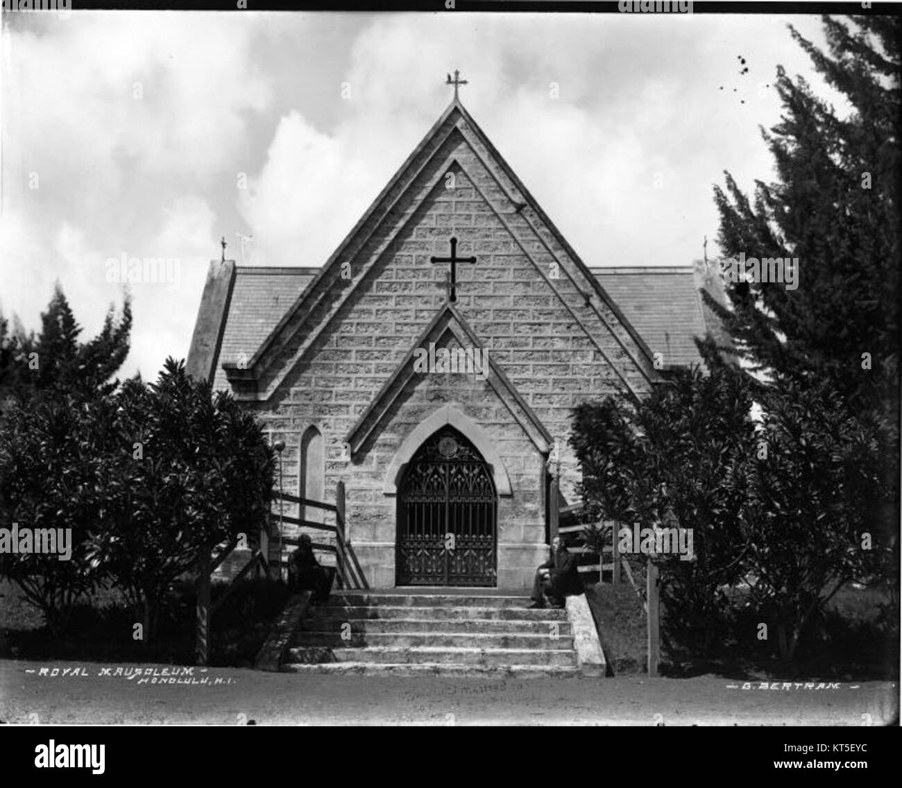 The Royal Mausoleum (2), captured in a photograph by Brother Bertram ...