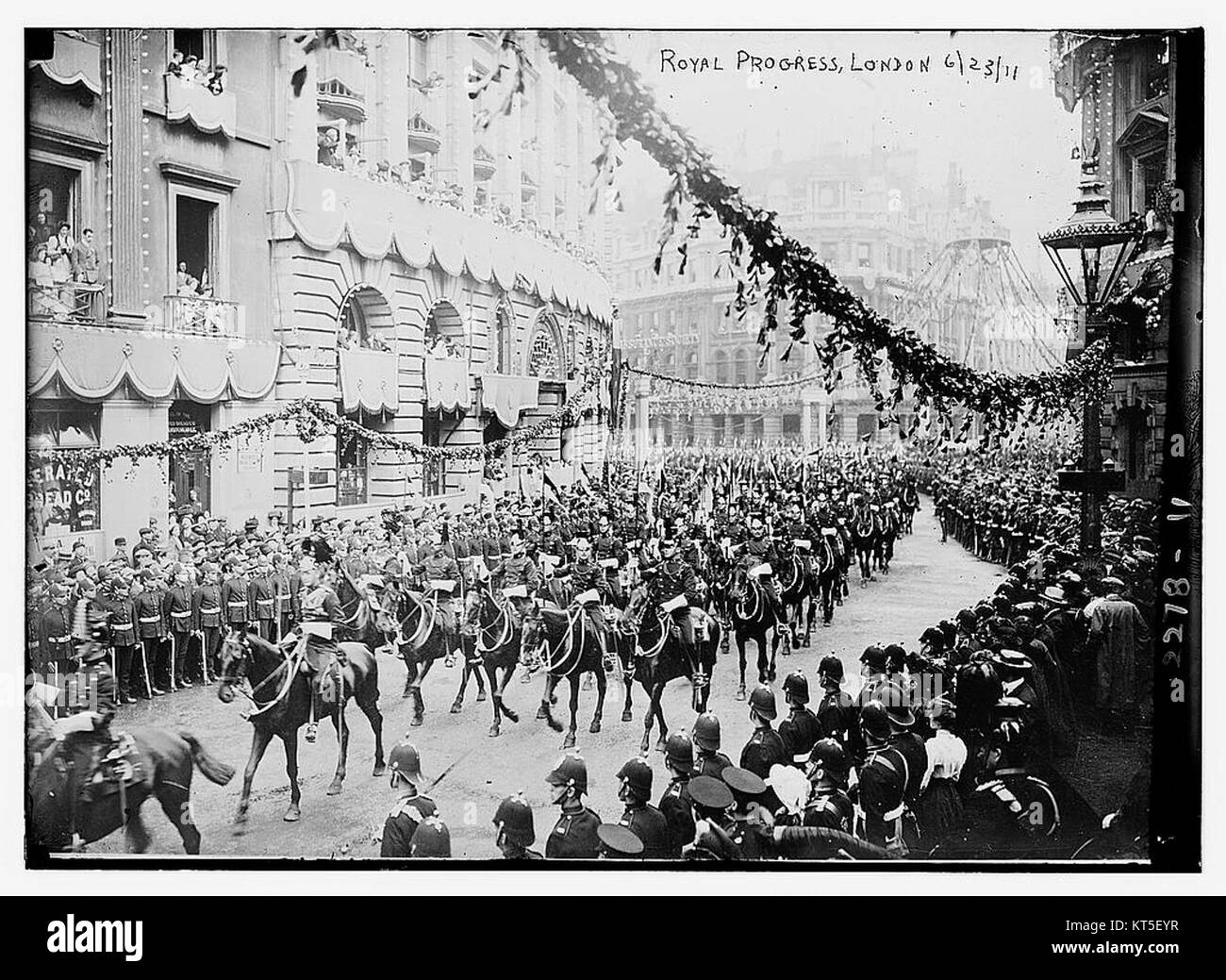 'Royal Progress' refers to the ceremonial procession of King George V ...