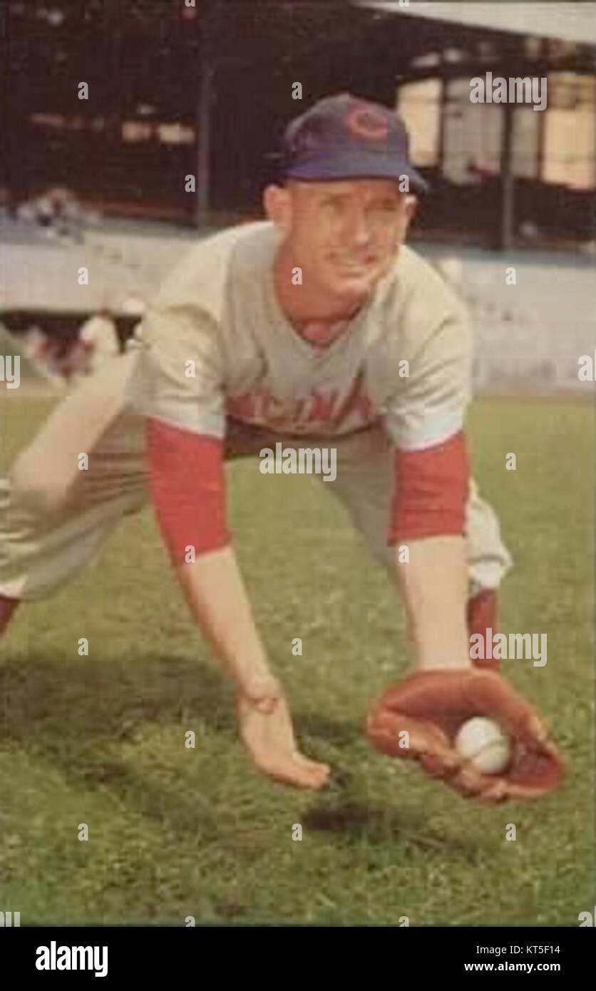 A portrait or photograph of Roy McMillan, an American baseball player ...