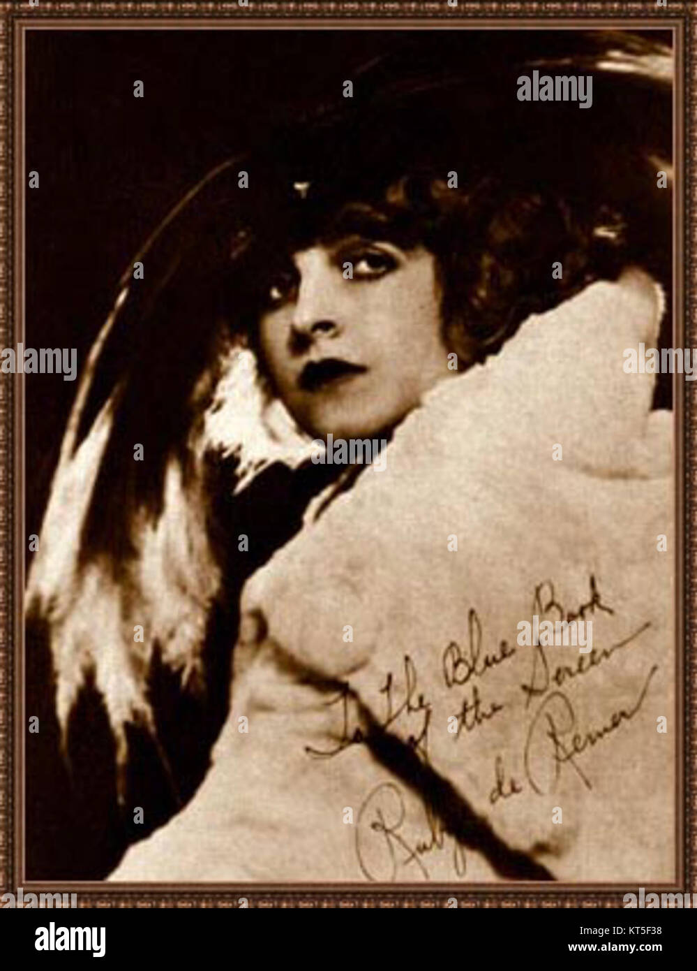 Rubye De Remer, an early 20th-century actress, is featured in *The Blue ...