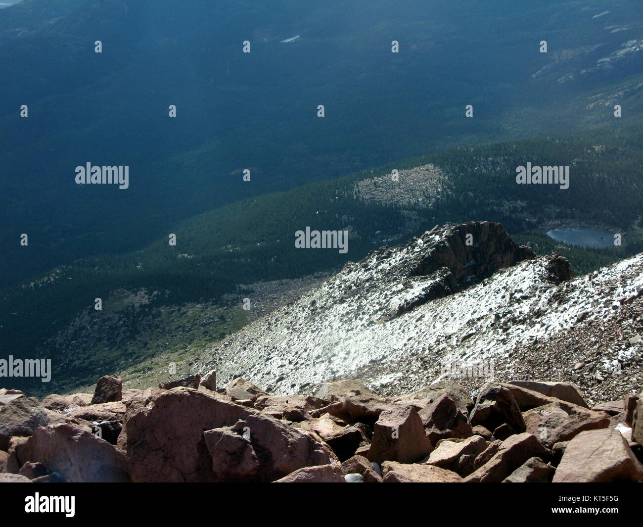 Summit, Pikes Peak, Colorado Stock Photo - Alamy