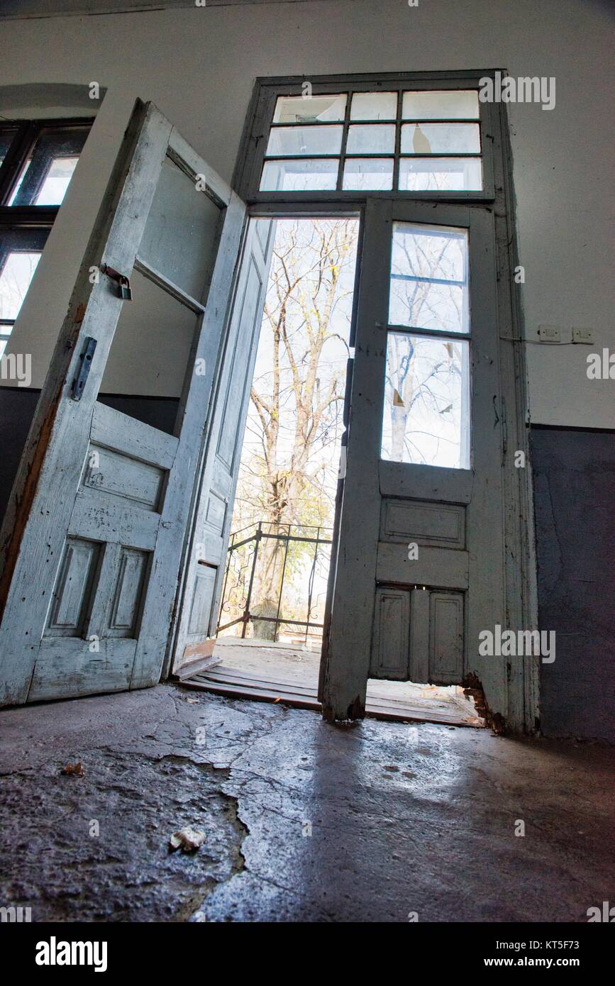Aging rural communities such as Boljevac in Serbia Empty school ...