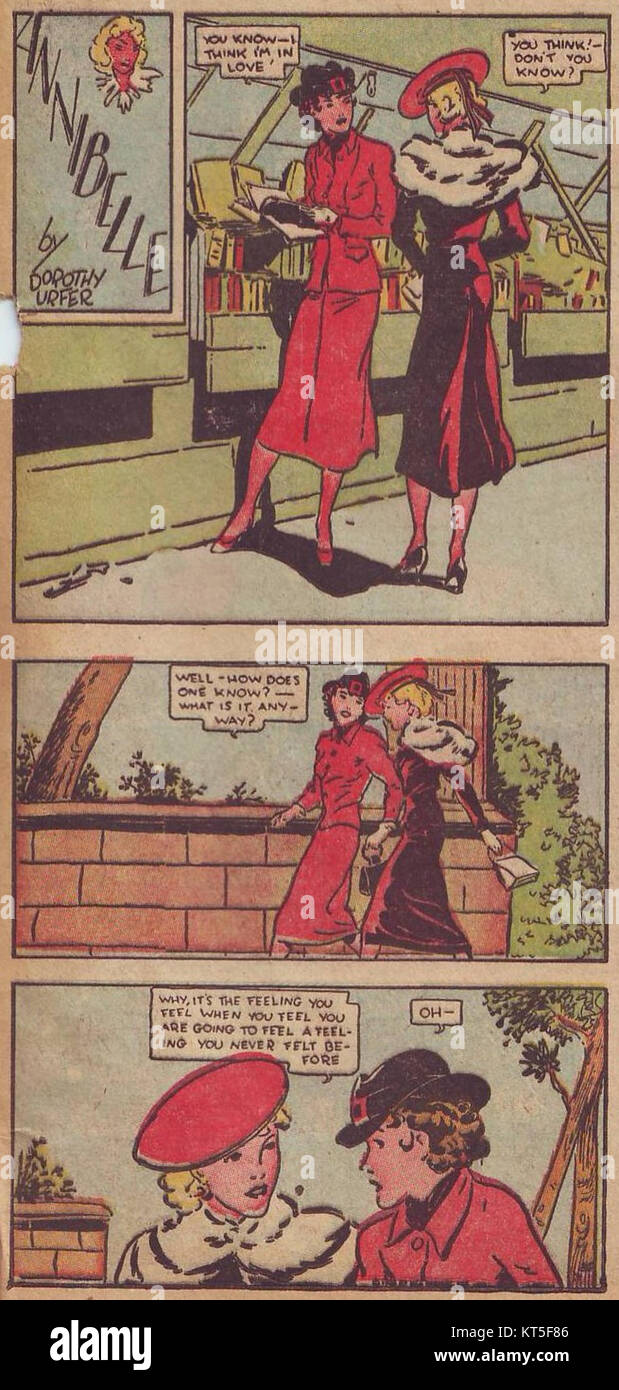 Cartoon strip 1920s hi-res stock photography and images - Alamy