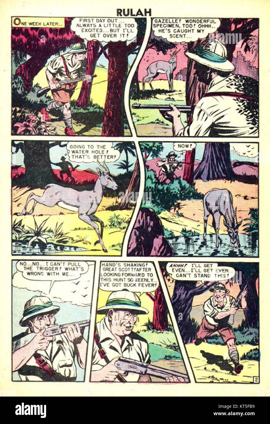 Rulah was a fictional comic book character, a jungle girl who appeared ...