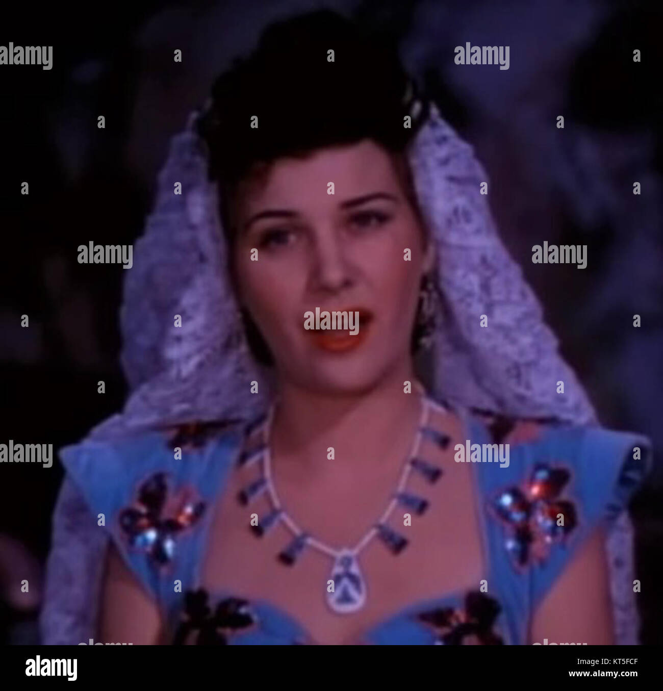 Ann Ayars starred in the 1941 film 'Fiesta,' a musical comedy film that ...