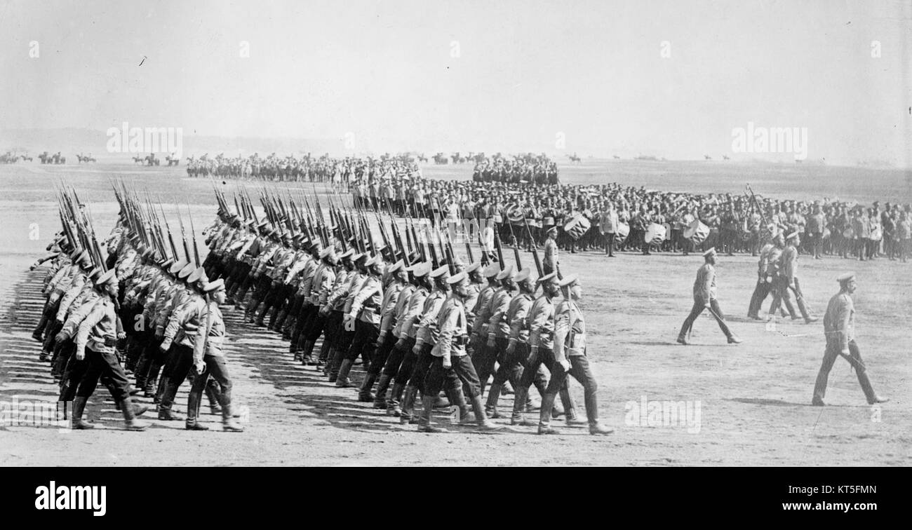 The Russian Infantry depicted in this image from the Library of ...
