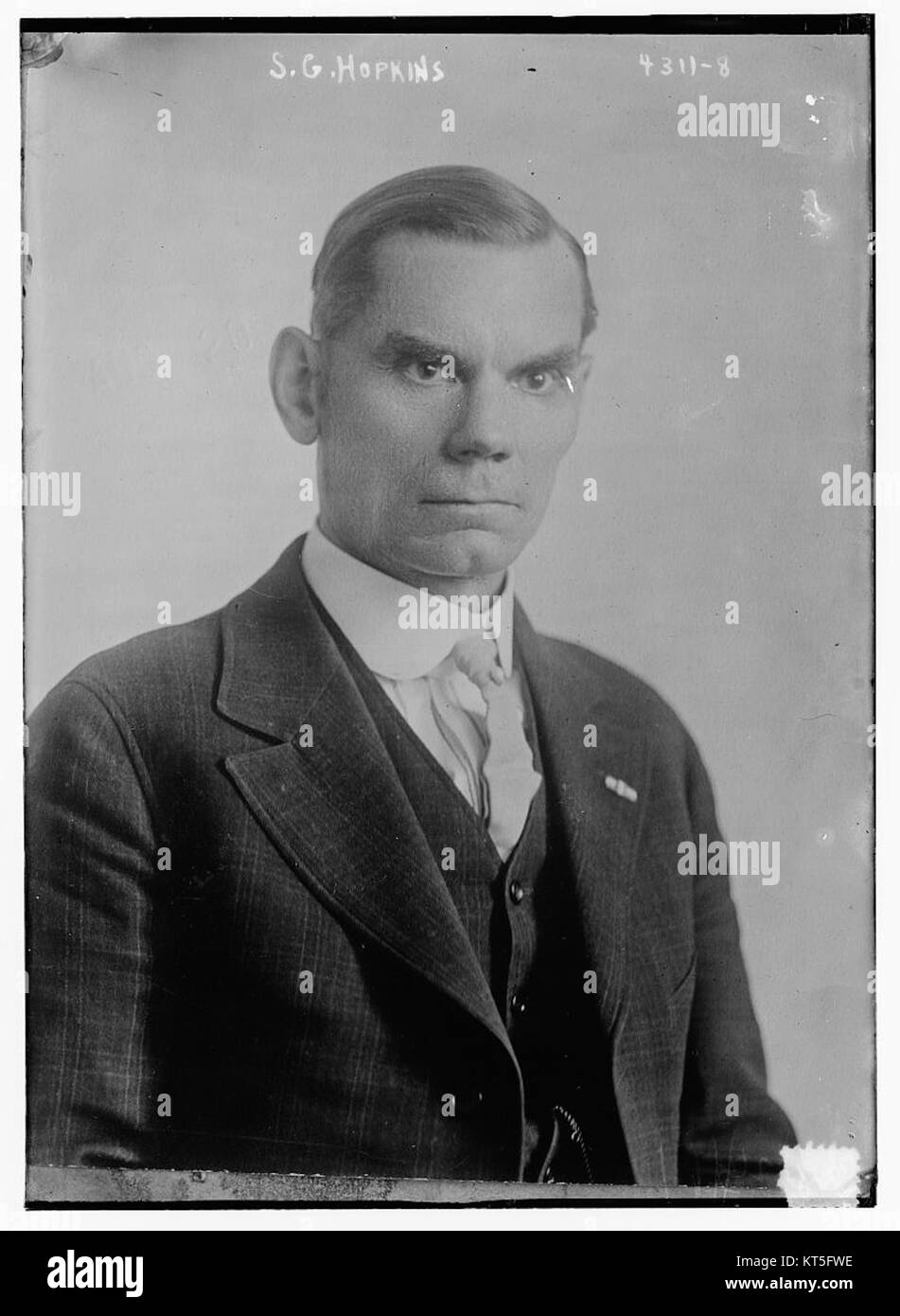 S.G. Hopkins was a notable individual in historical records. This image ...