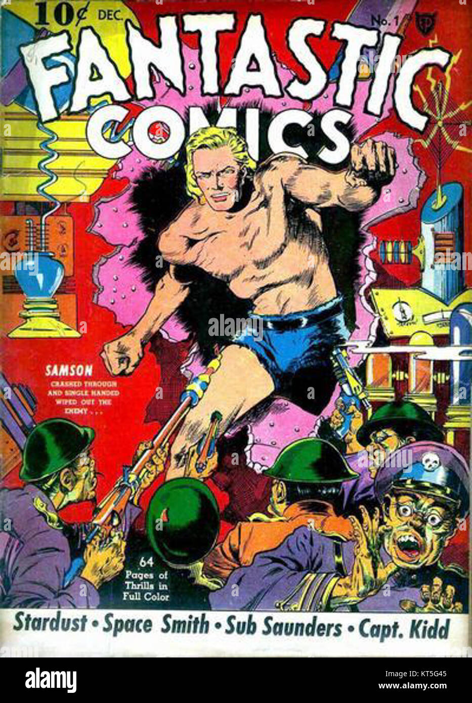 Samson Fox Feature Comics is a comic book series that features action ...