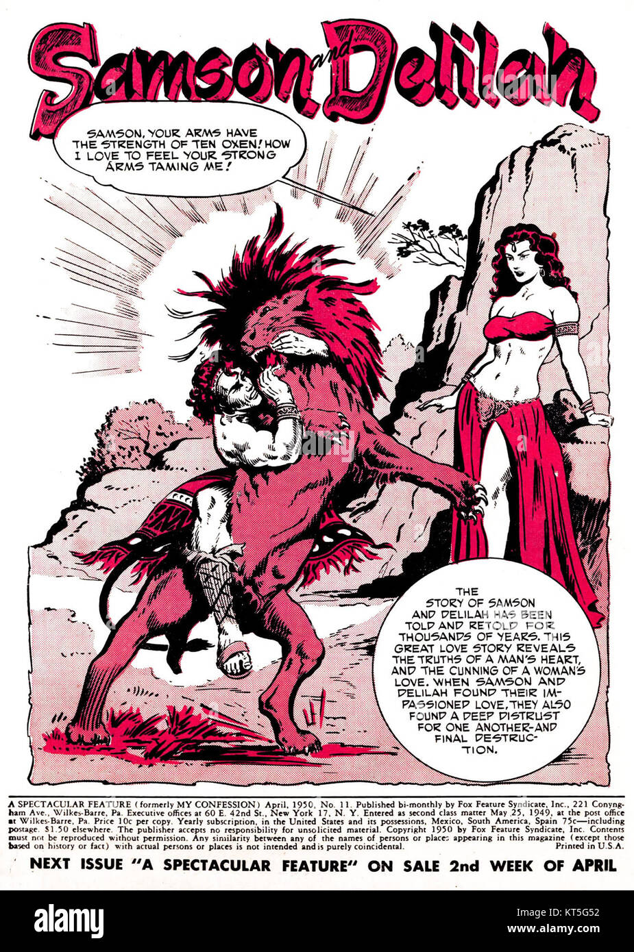 Depiction of two biblical figures hi-res stock photography and images ...