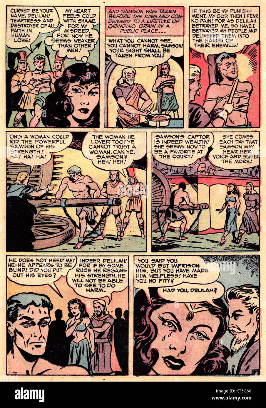 Samson and Delilah 24 is an artwork depicting the biblical story of ...