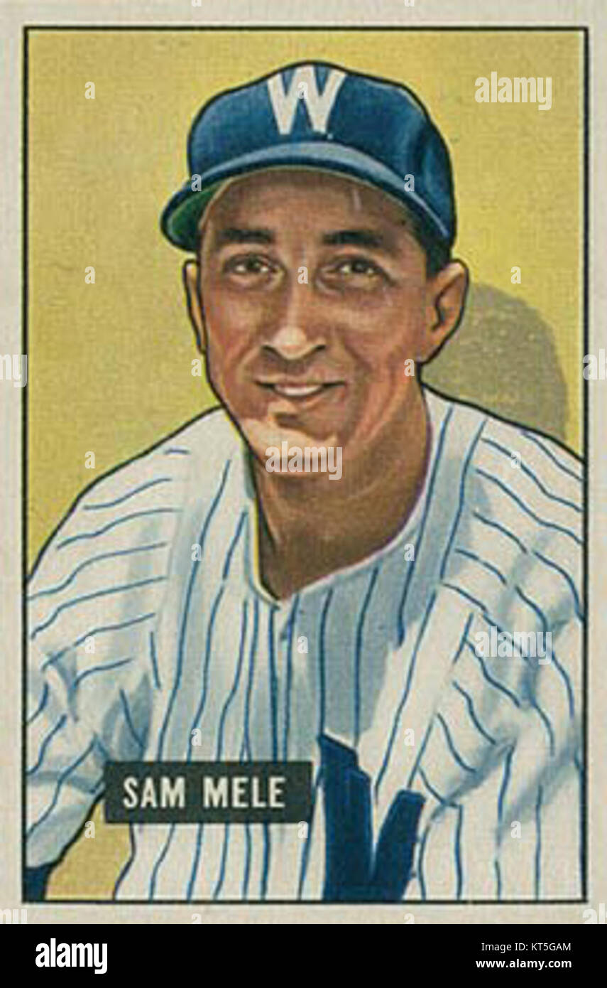 Sam Mele was an American professional baseball player and manager ...