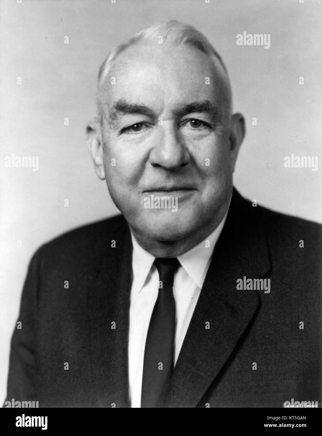 Portrait of Sam Ervin, a notable American politician known for his role ...