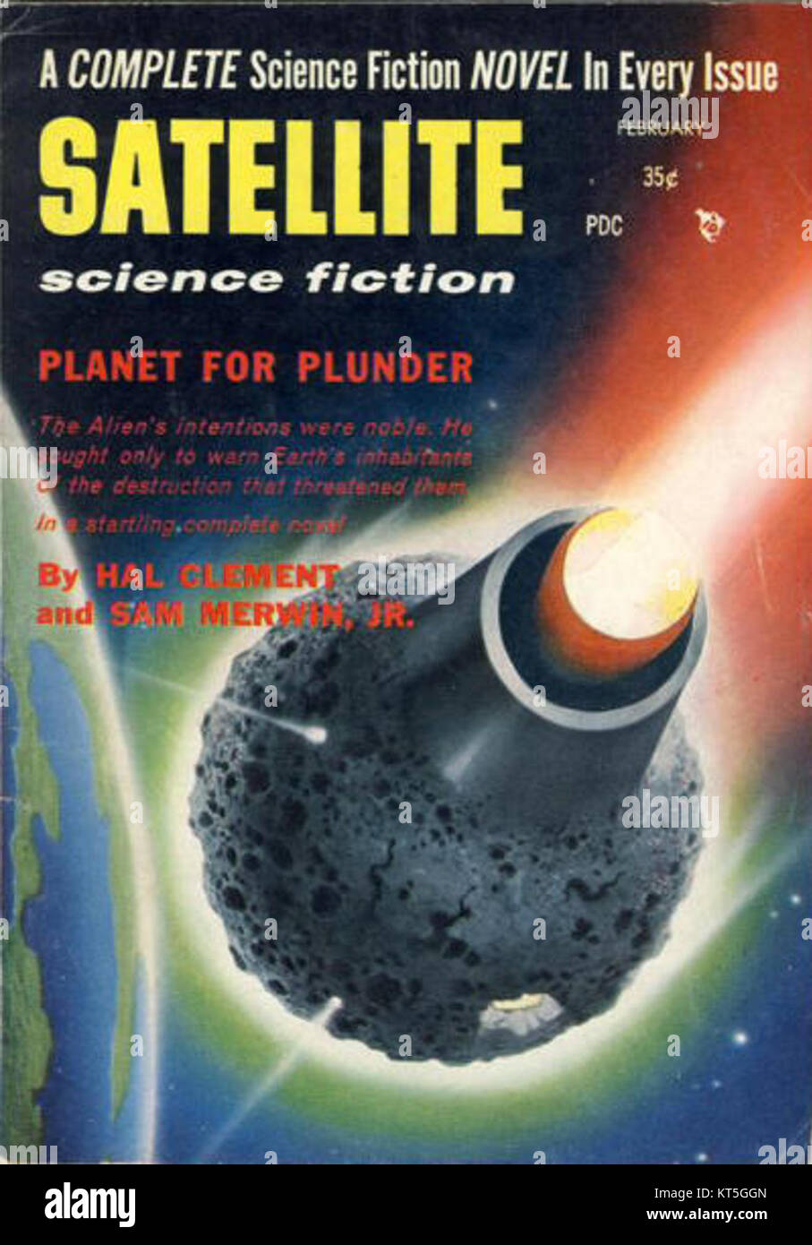 This 1957 science fiction piece features depictions of futuristic ...