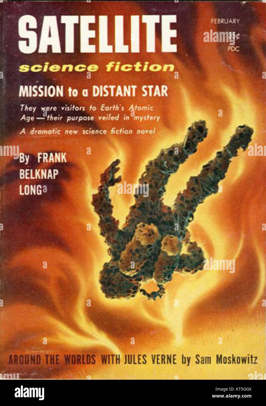 The 1958 publication of satellite-themed science fiction stories ...