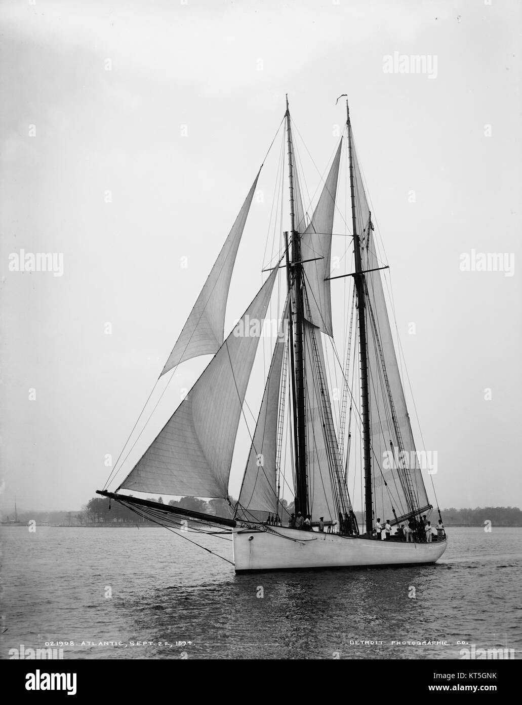 The Schooner Atlantic is a historic tall ship, known for its impressive ...