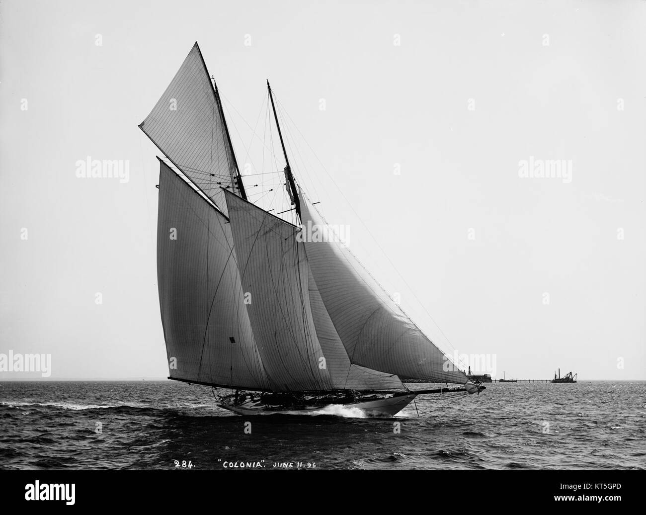 The Schooner Colonia is a historic sailing vessel, known for its design ...