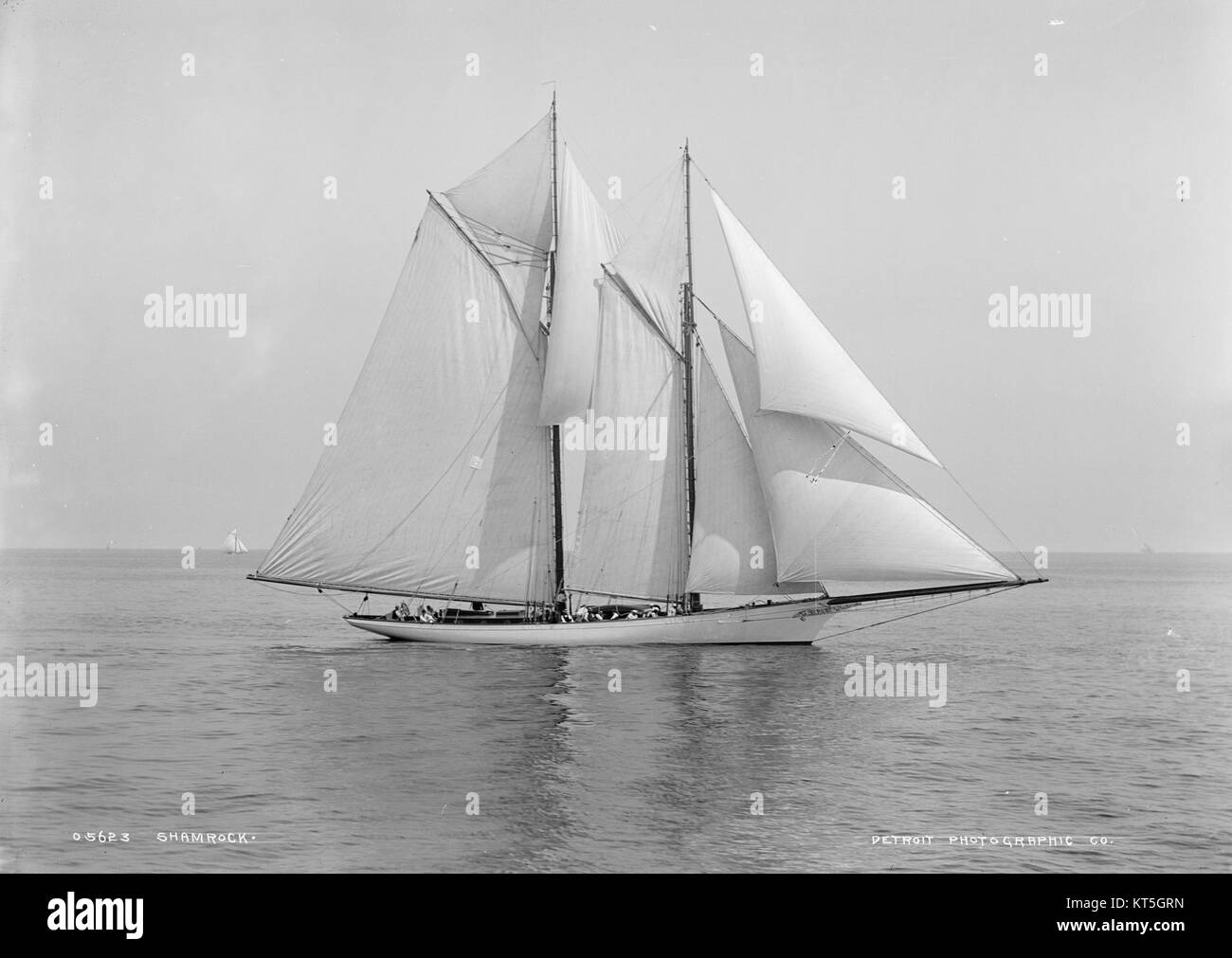 The Schooner Shamrock-1 is a historic sailing vessel, recognized for ...