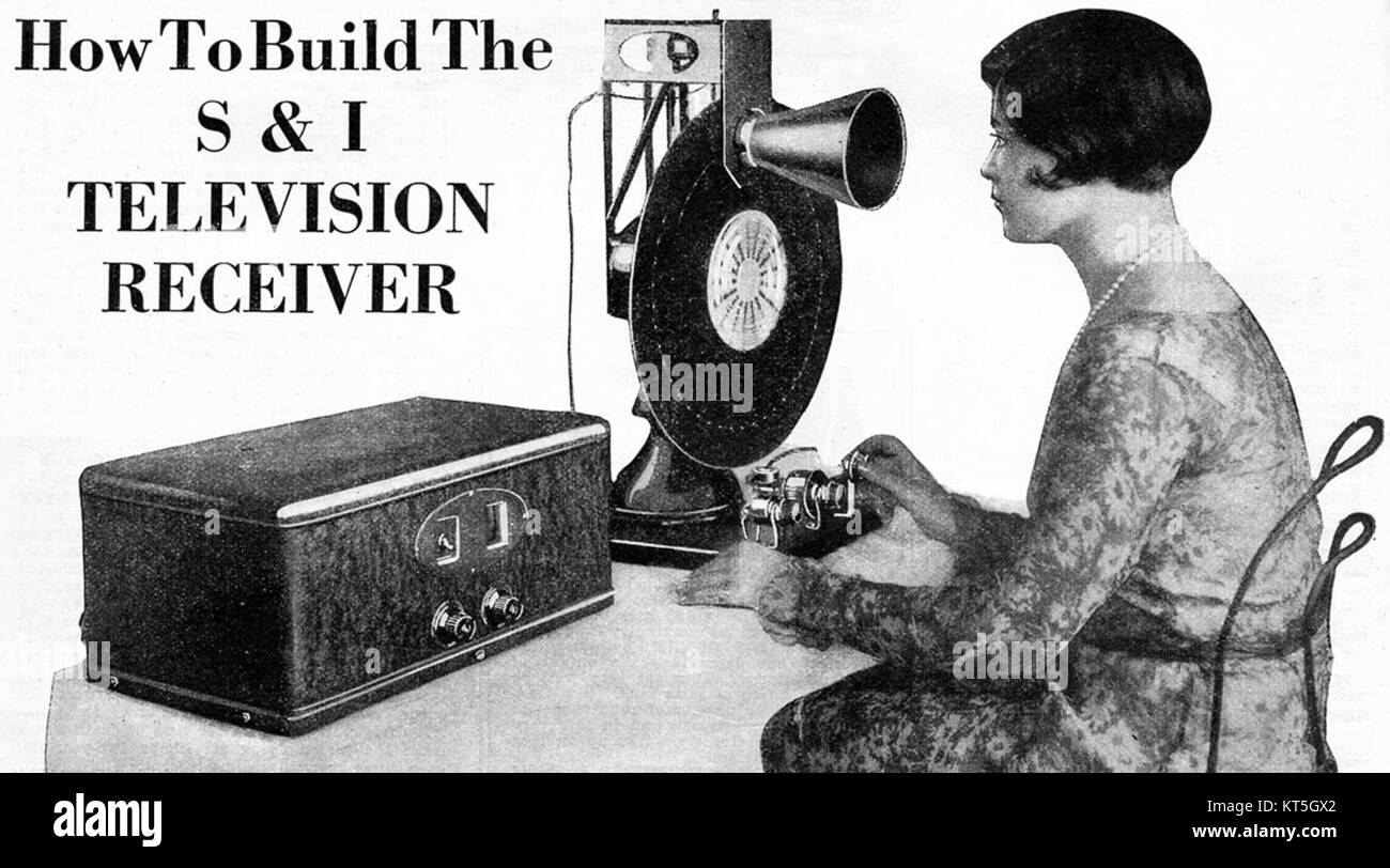 This program, *Science and Invention Television*, aired in 1928 and was ...