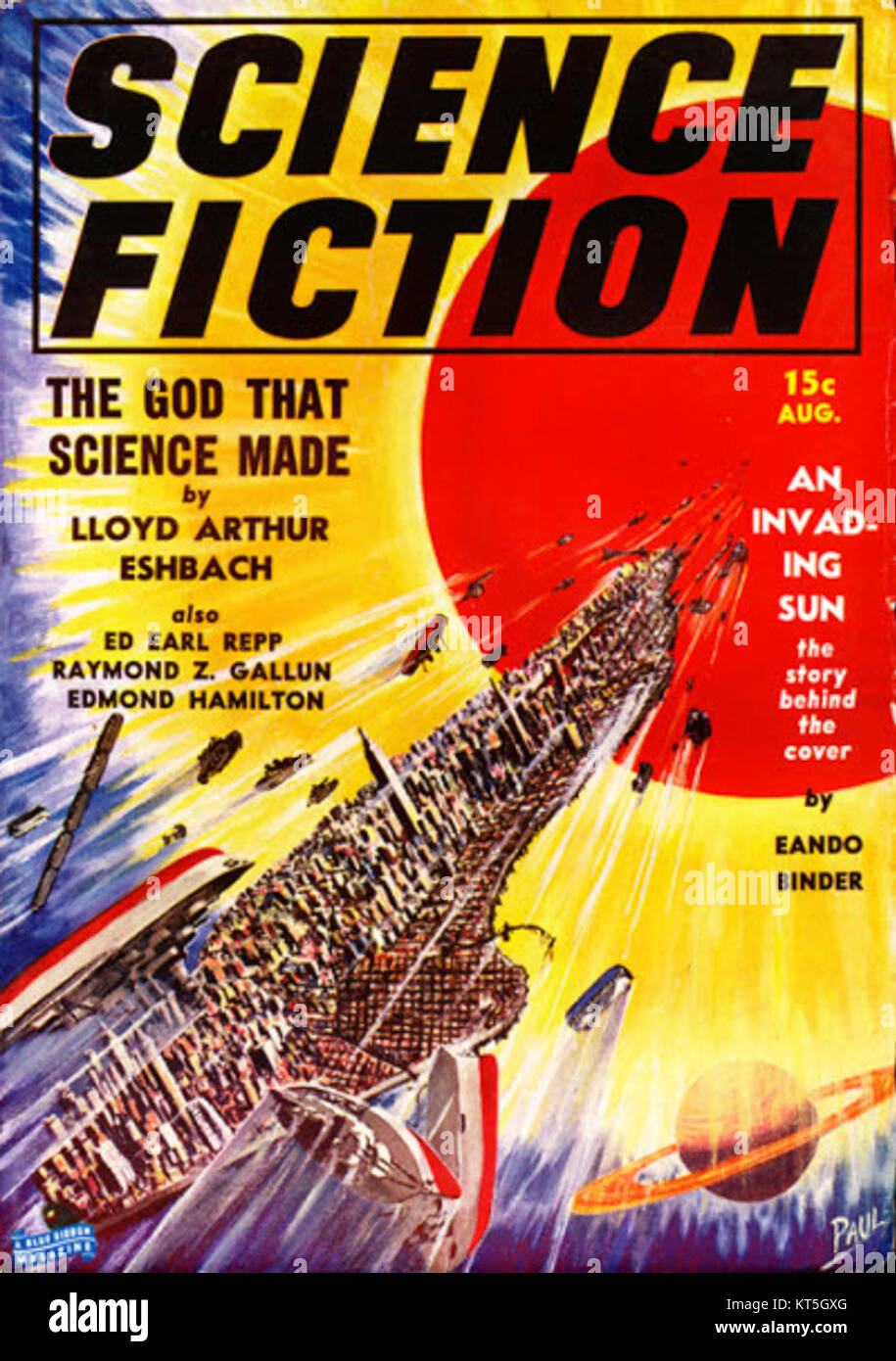 The August 1939 edition of Science Fiction magazine was a pivotal ...
