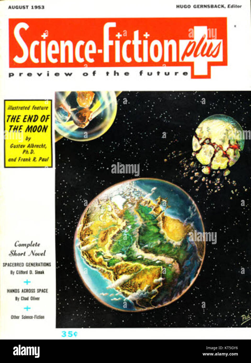 This work, 'Science Fiction Plus' from August 1953, is a publication ...
