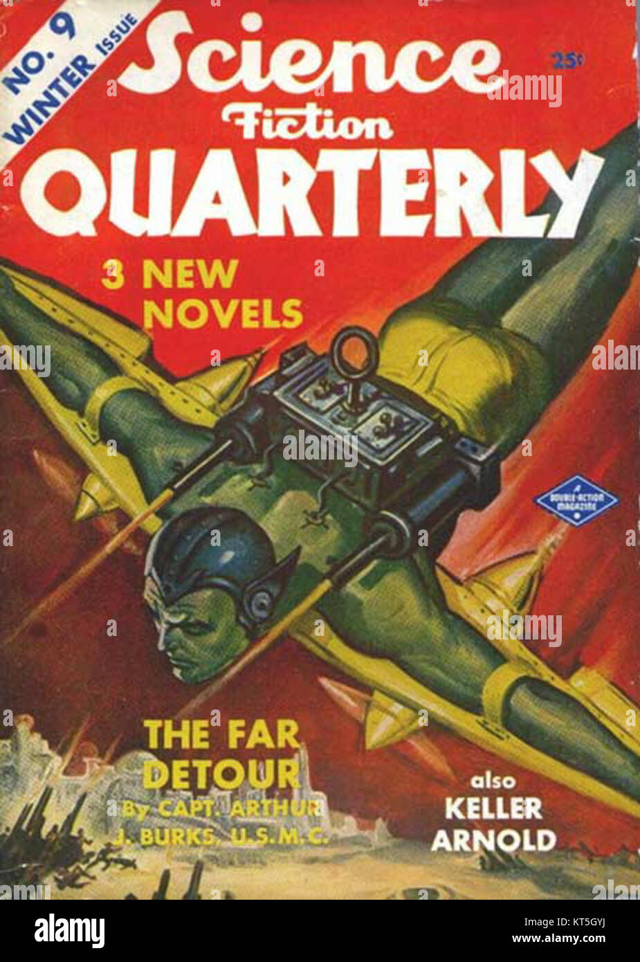 *Science Fiction Quarterly* 1942, issue n9, features stories and ...