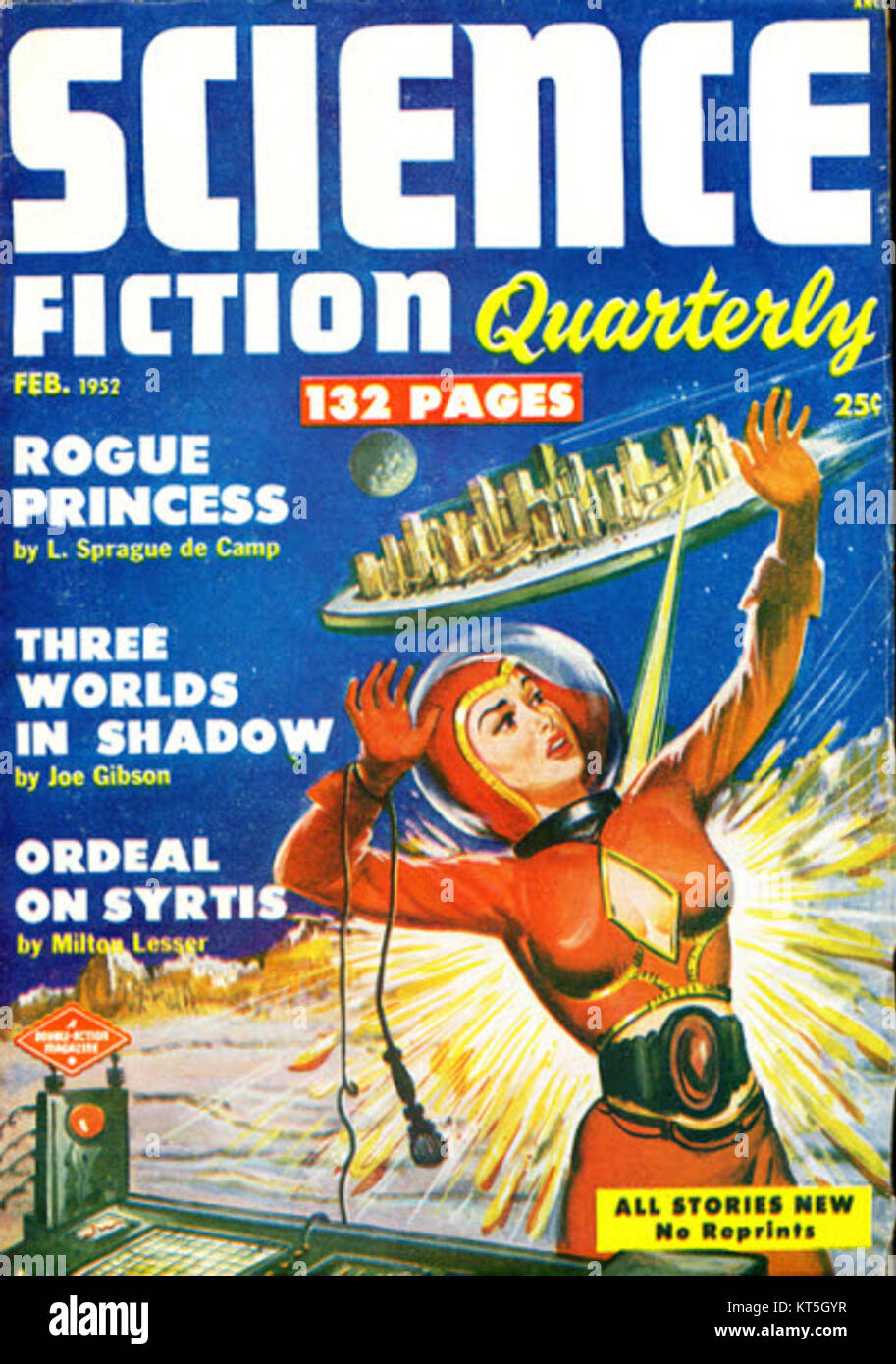 The 1952 issue of Science Fiction Quarterly presents stories and ...