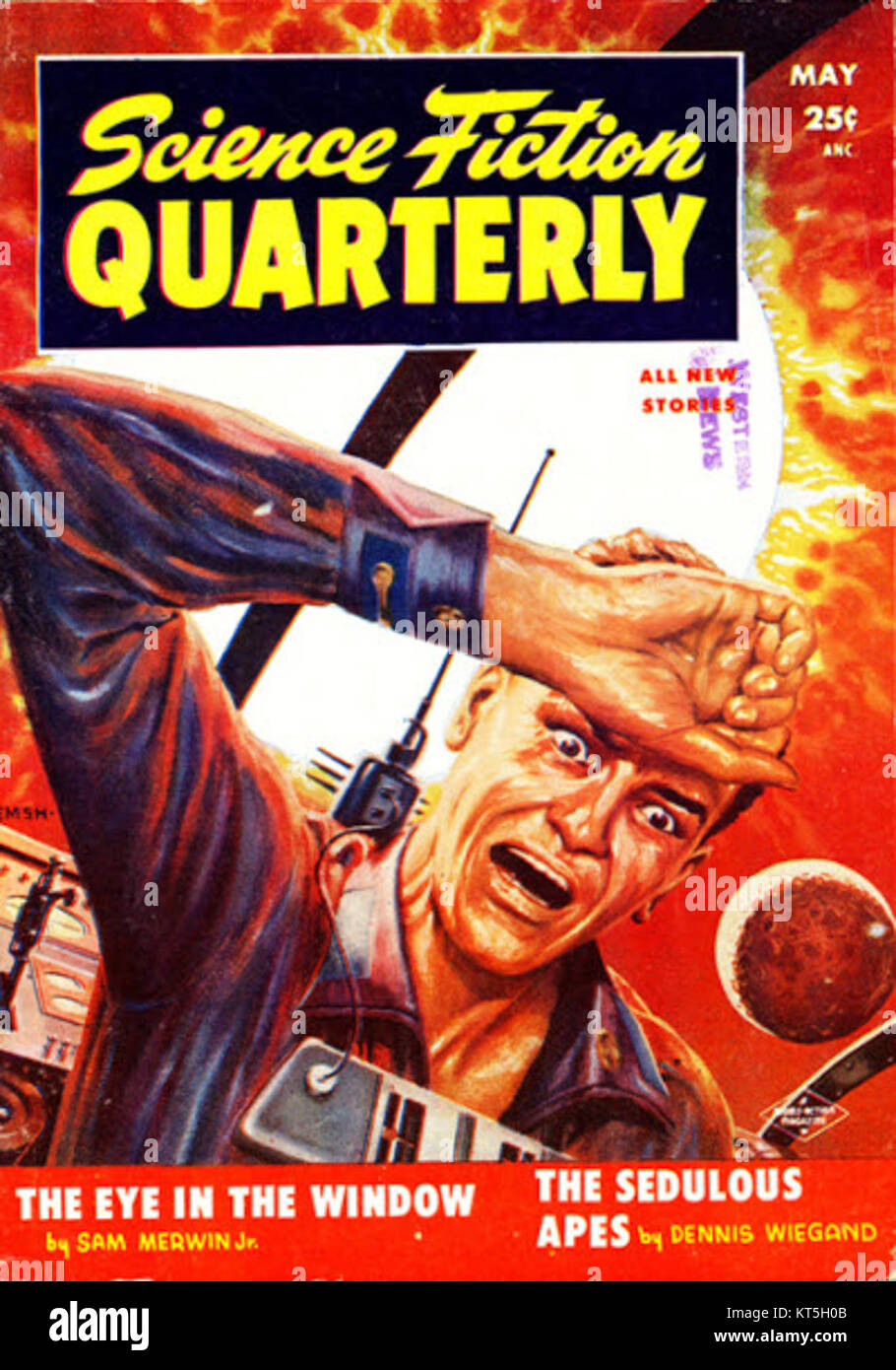 'Science Fiction Quarterly' was a 1955 pulp magazine dedicated to ...