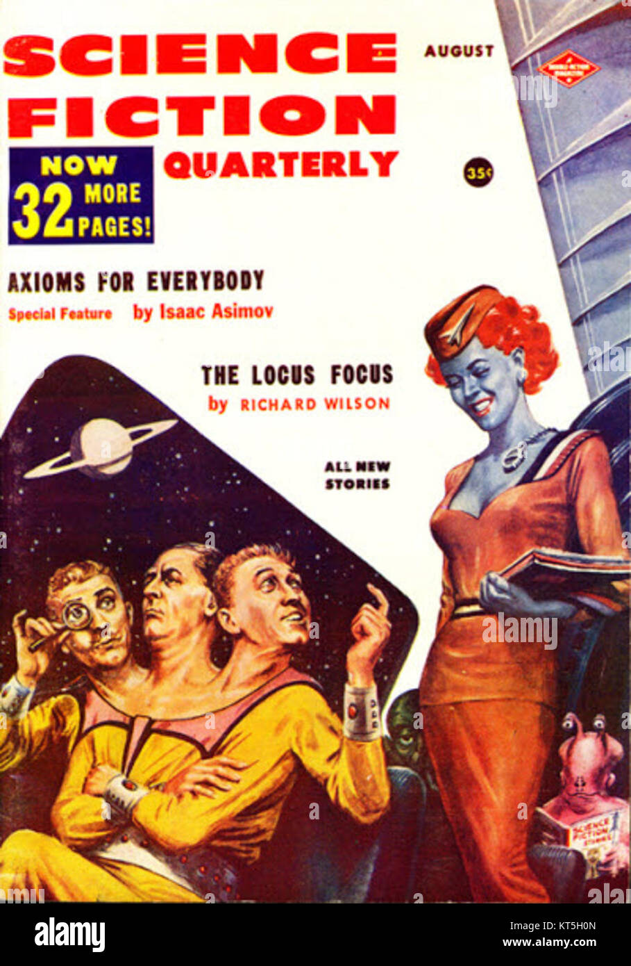 The *Science Fiction Quarterly* was a 1950s American magazine dedicated ...