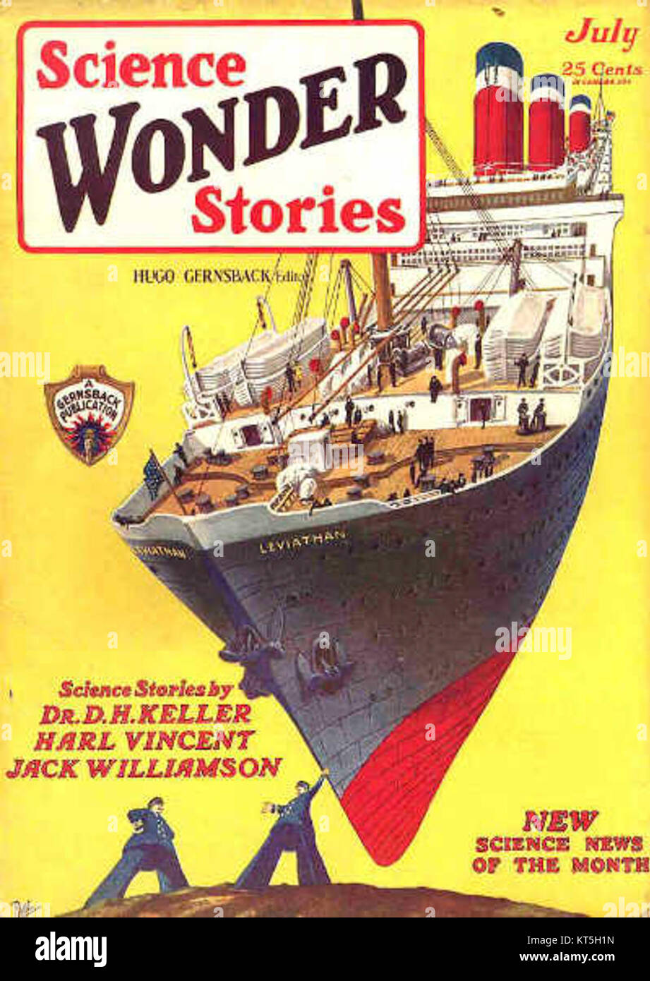 Science Wonder Stories was a science fiction magazine first published ...