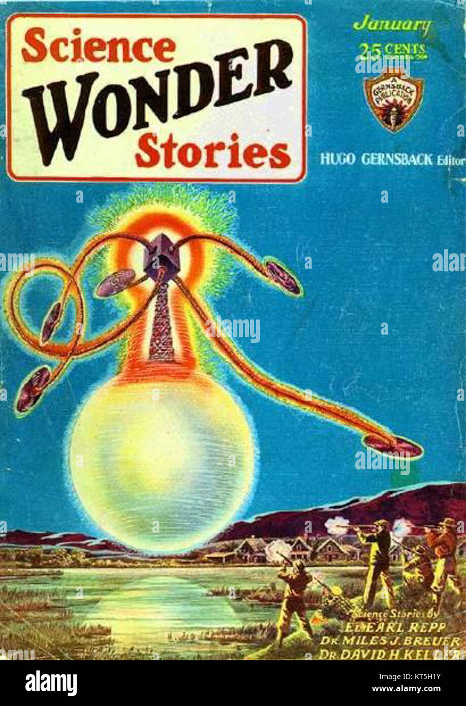 *Science Wonder Stories*, published in 1930, is a science fiction ...