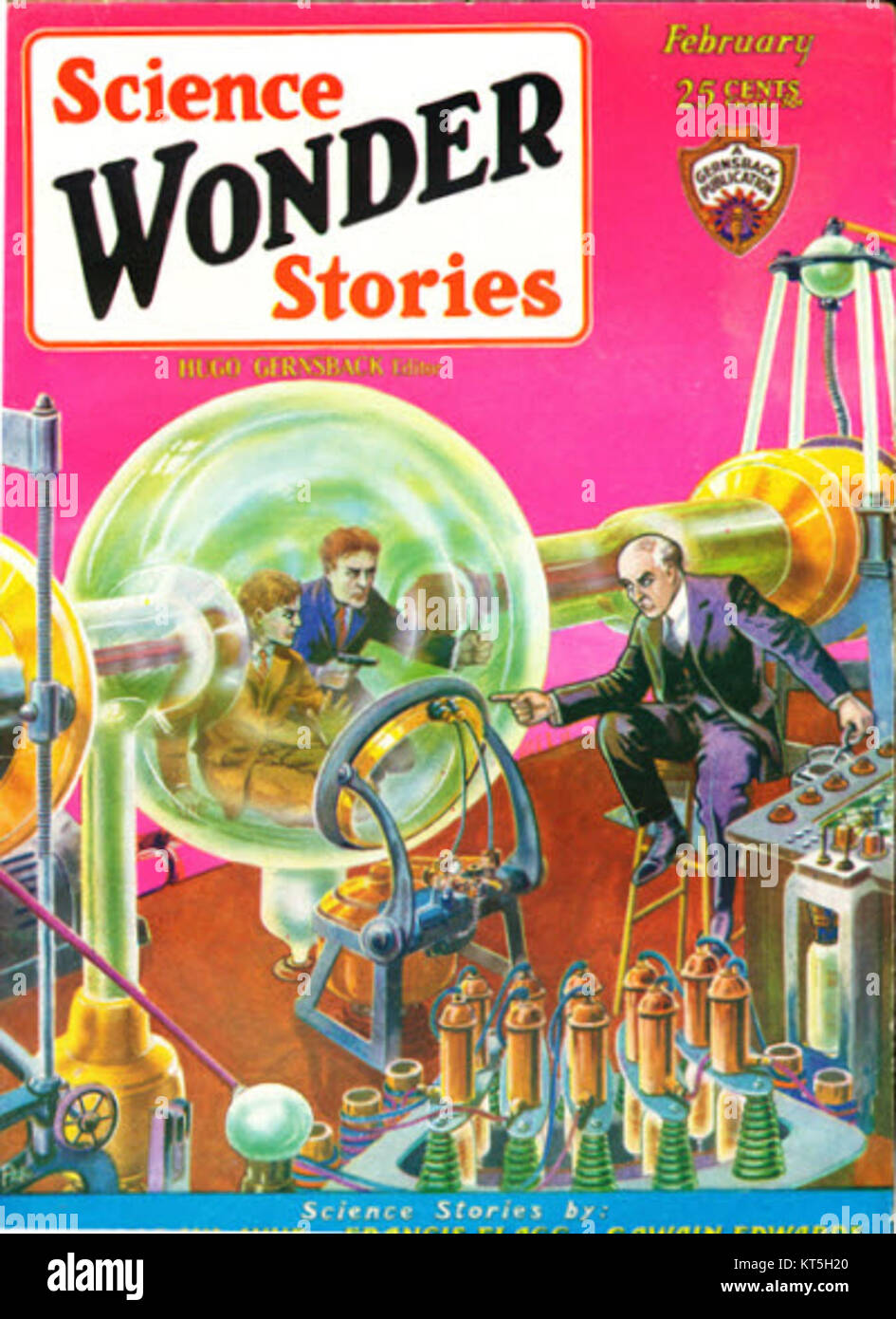 Science Wonder Stories, published in 1930, is a magazine dedicated to ...