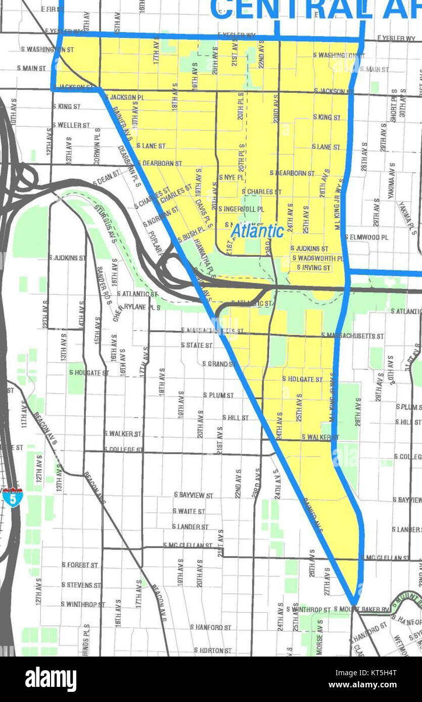 This map shows the geographic location of Seattle in relation to the ...