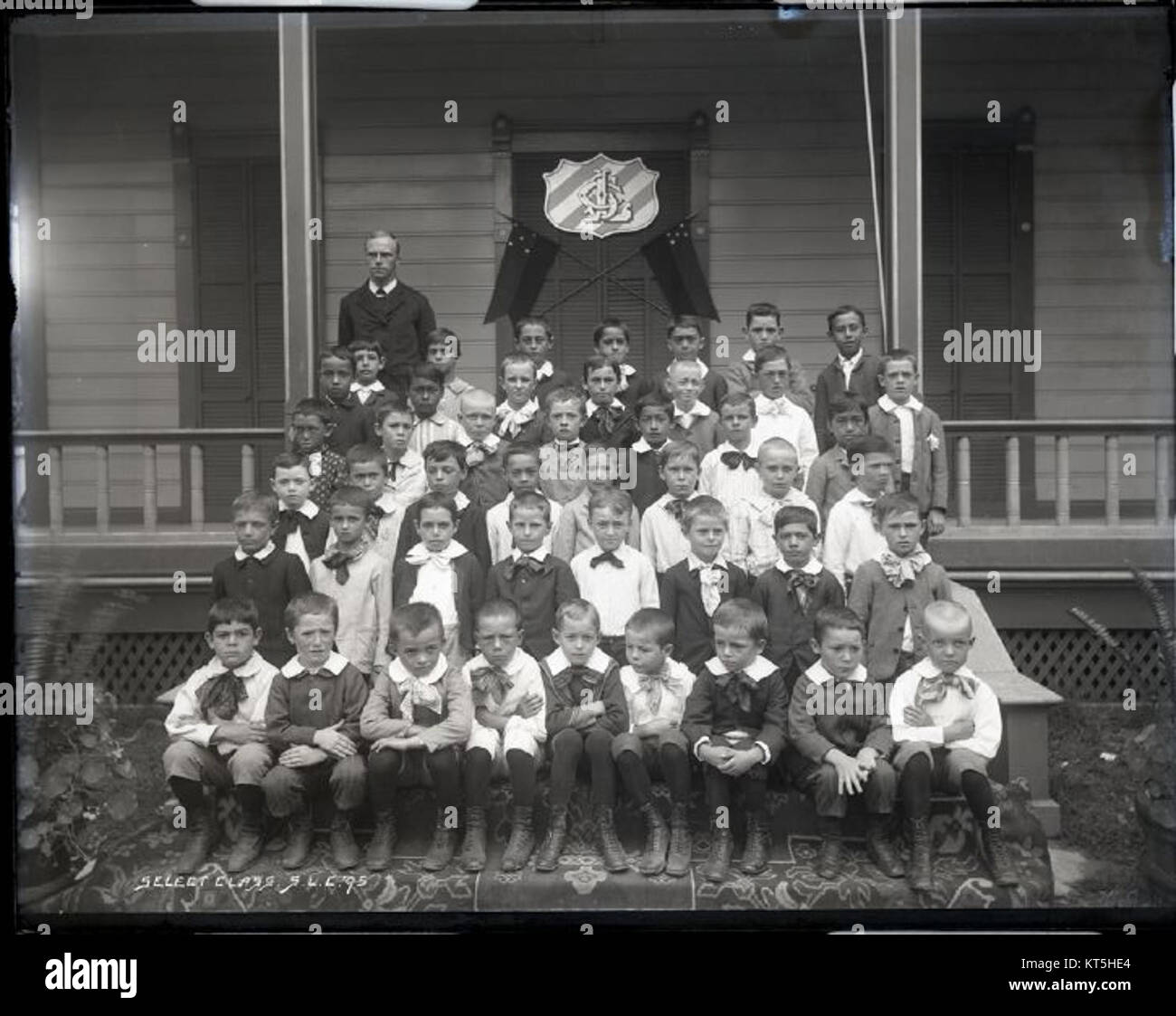 Select Class 1895 (a) Saint Louis College photograph by Brother Bertram ...