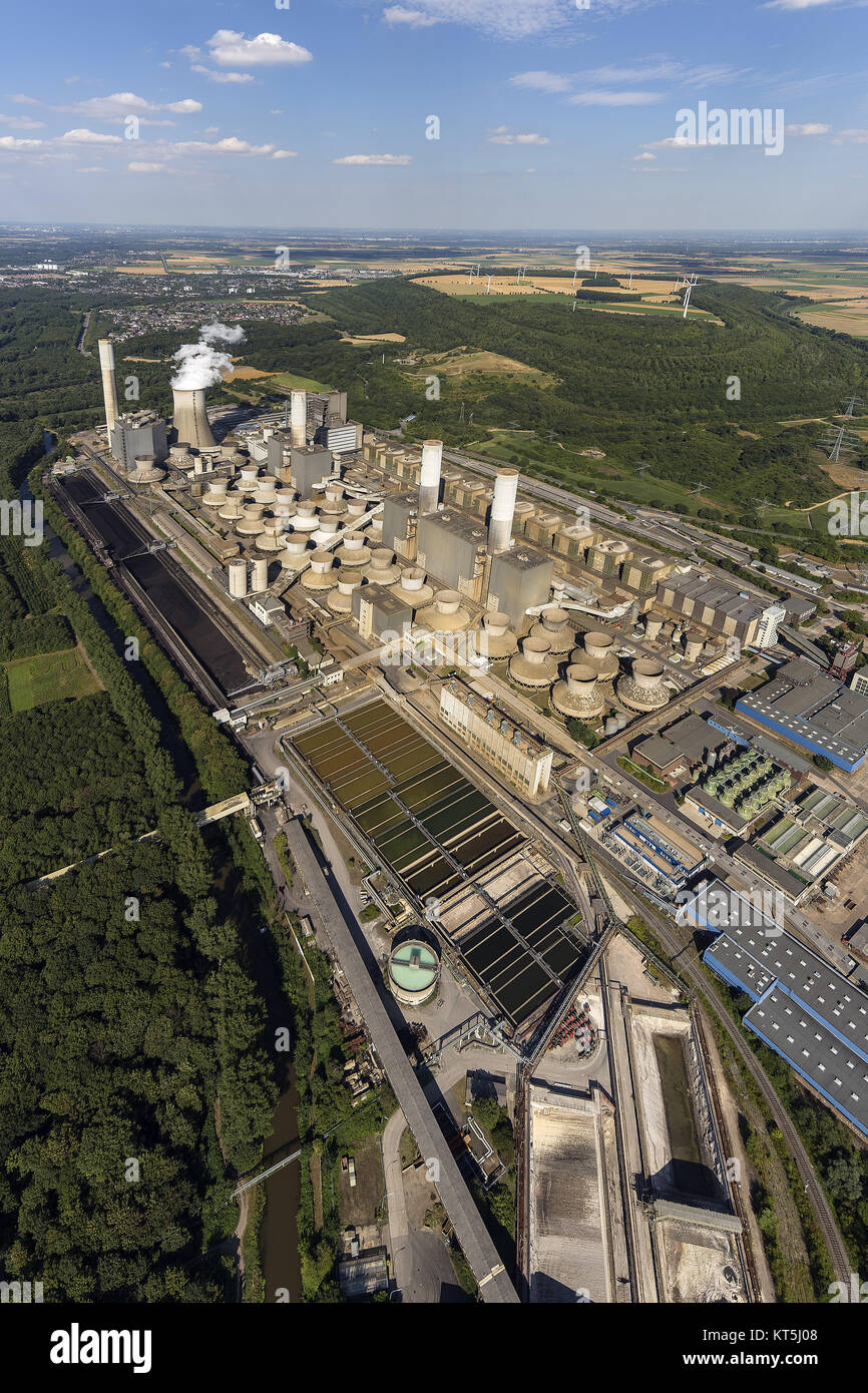 Powerplants Friemmersdorf and Neuraht in the Rhenish lignite area ...