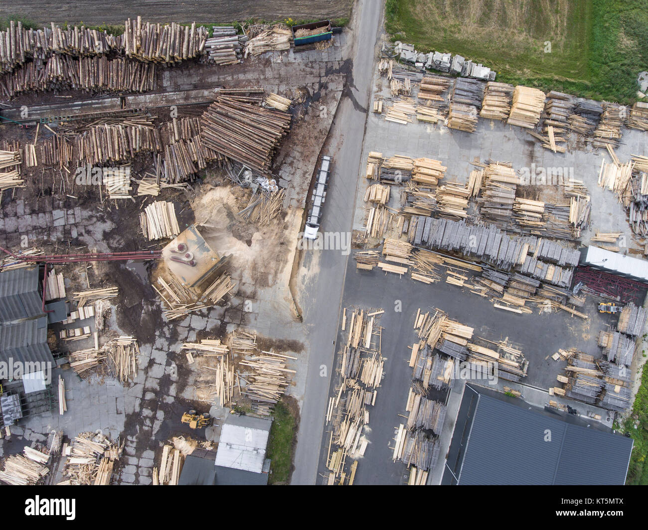 Logging from the drone hi-res stock photography and images - Alamy