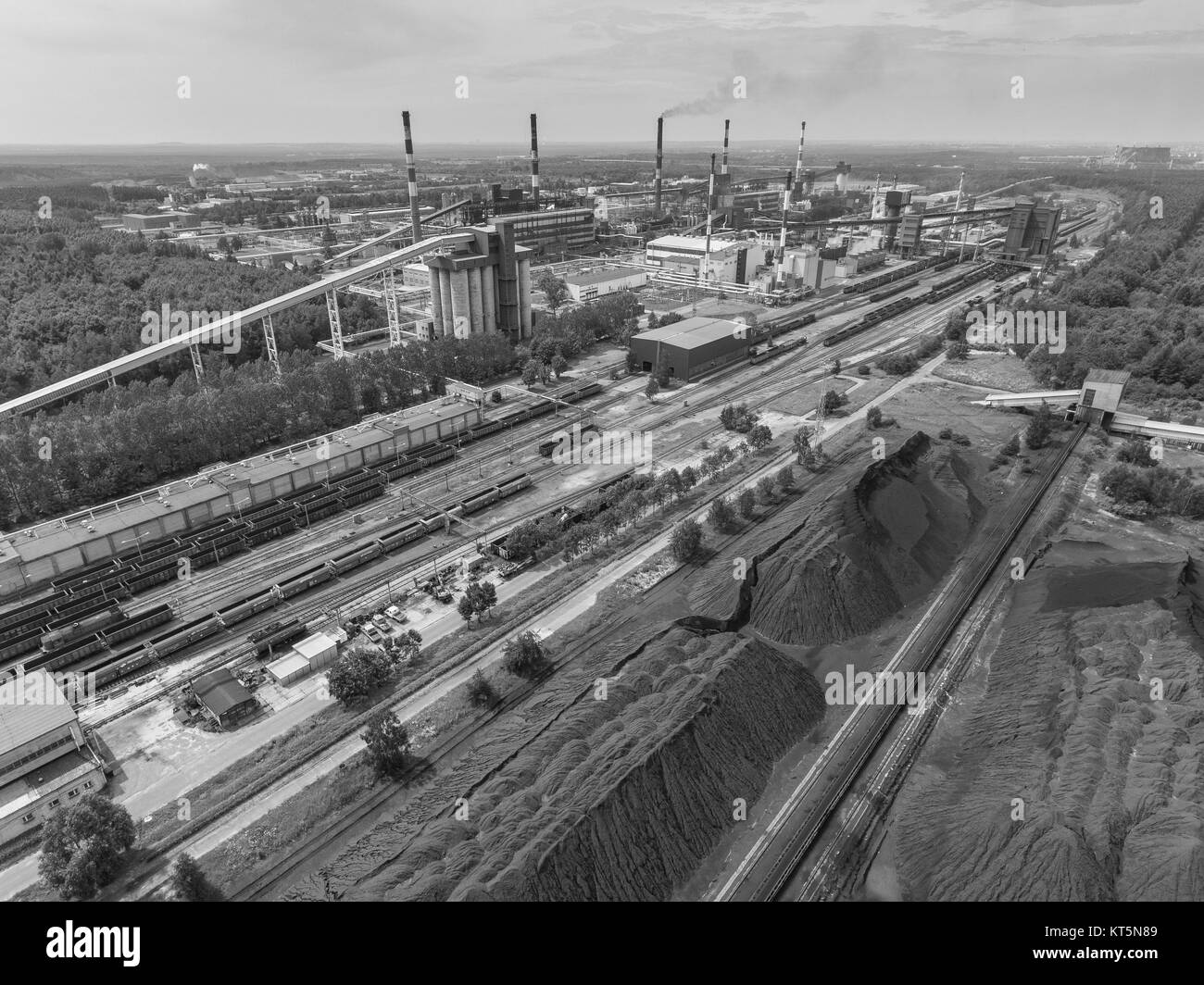 Flys eye view Black and White Stock Photos & Images - Alamy