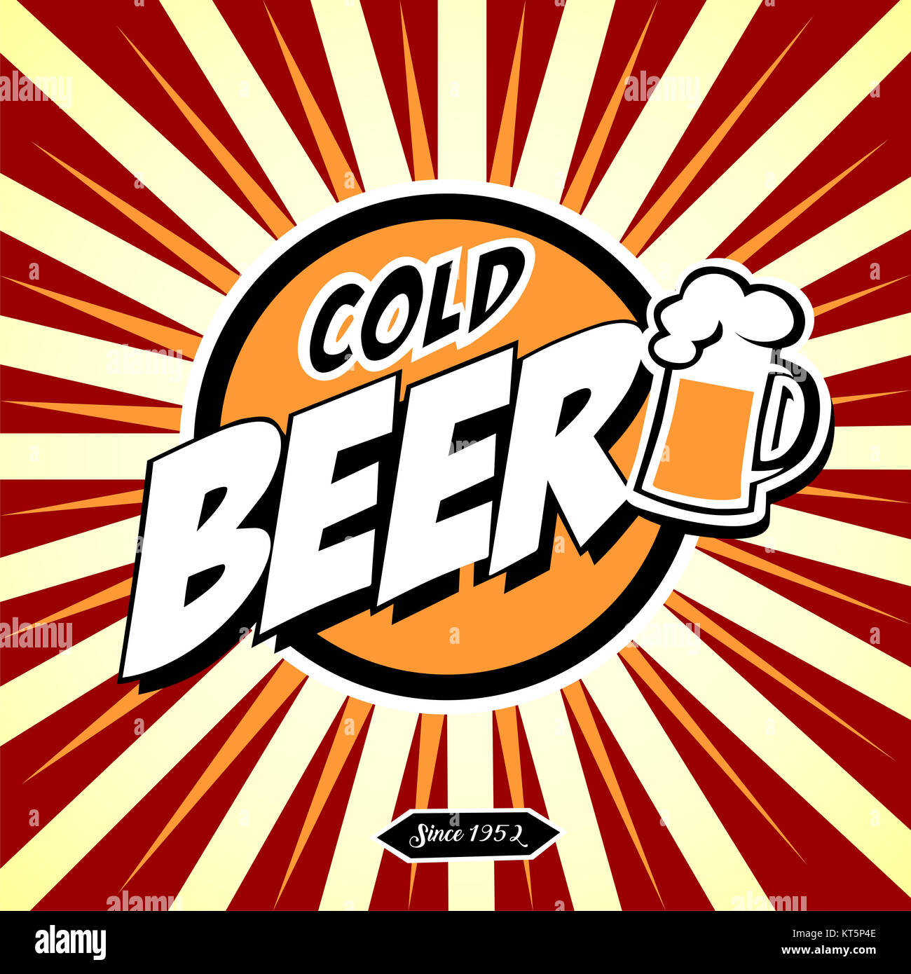 cold beer sign Stock Photo - Alamy