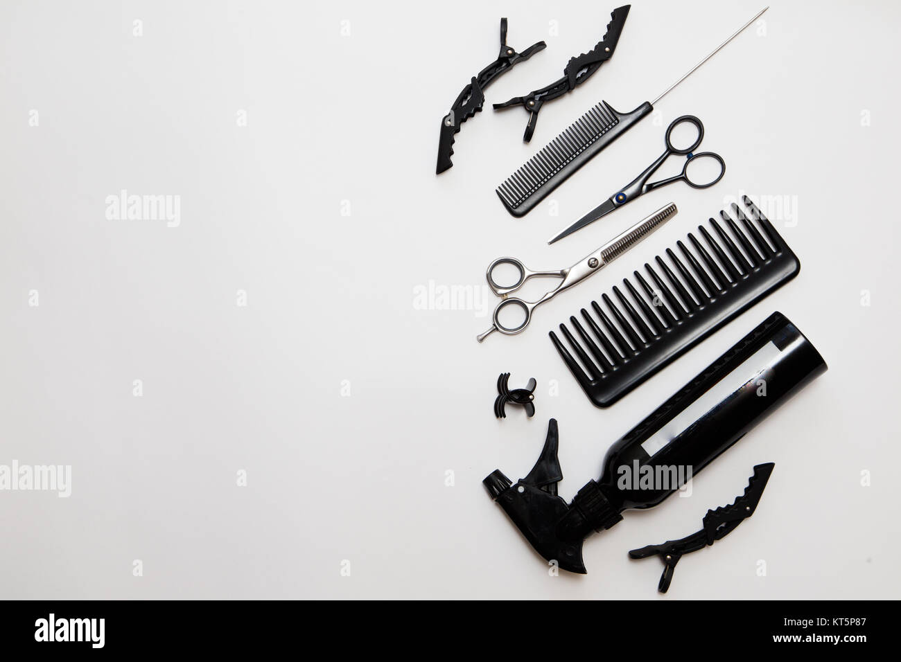 Professional hairdresser tools, isolated on white Stock Photo - Alamy