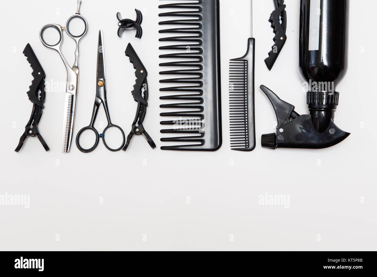 Professional hairdresser tools, isolated on white Stock Photo - Alamy