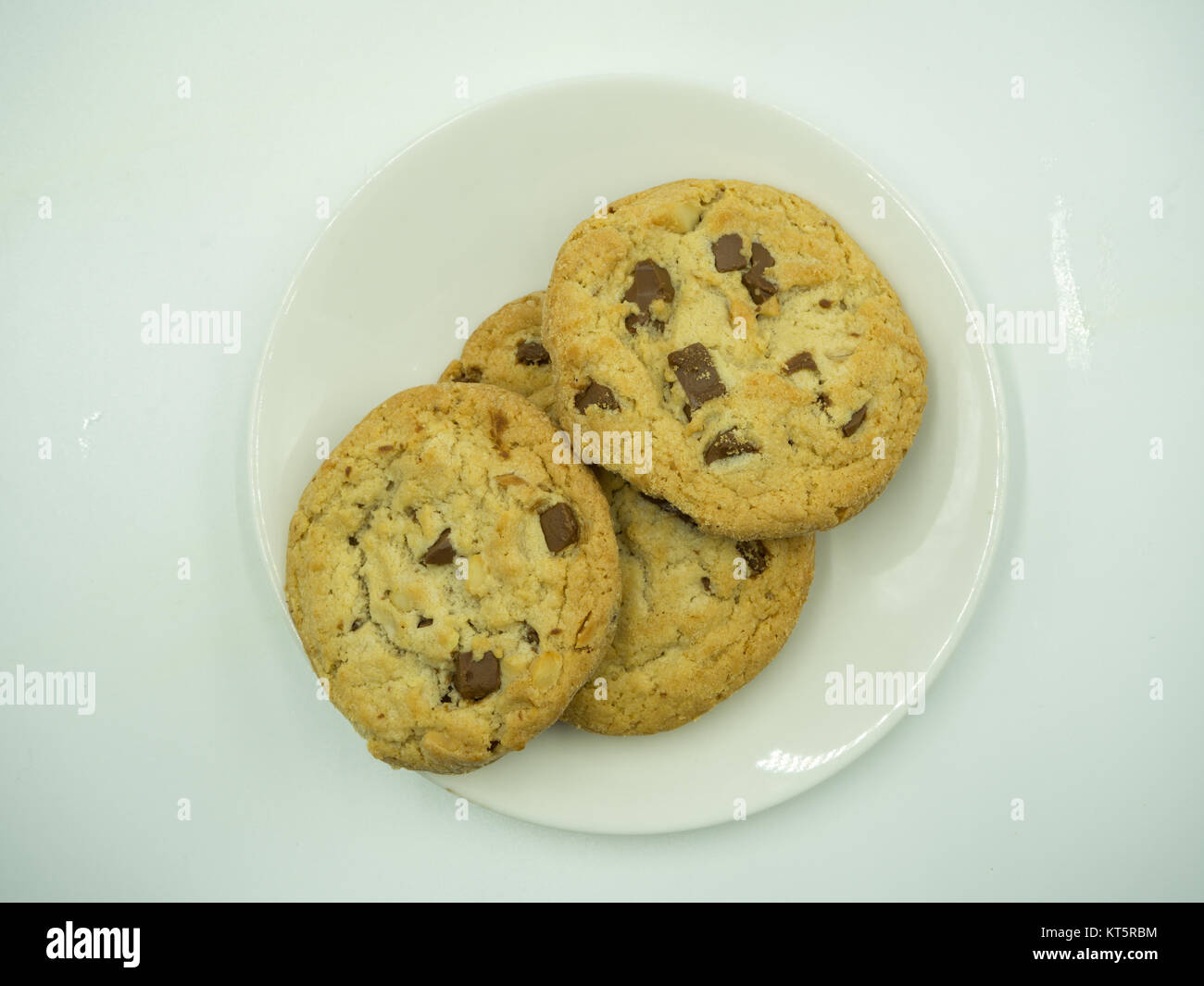 Chocolate chip cookies Stock Photo - Alamy