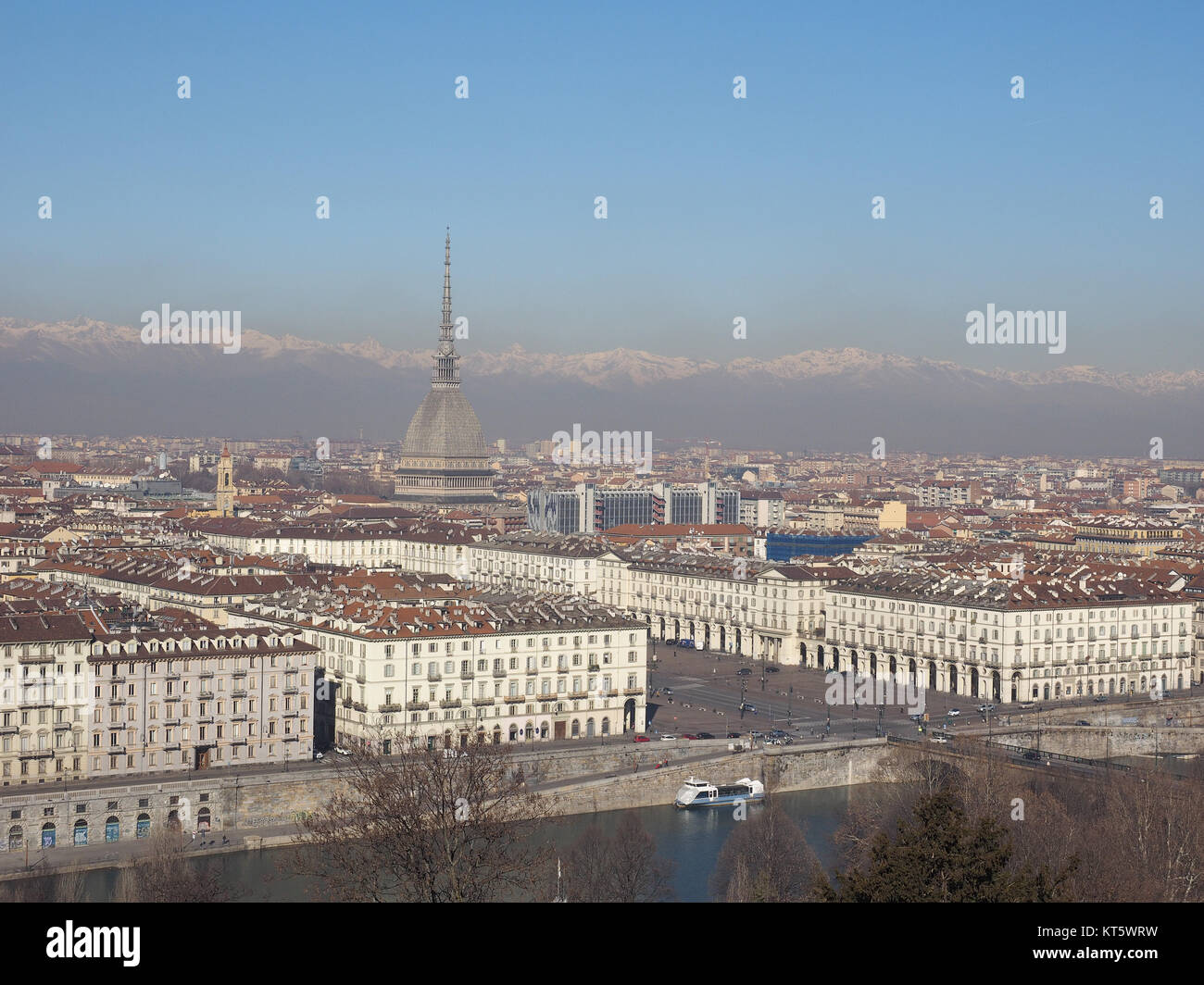 Aerial view of Turin Stock Photo - Alamy